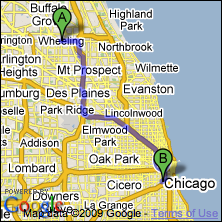 Wheeling limo and car service - O'Hare-Midway airport flat rates